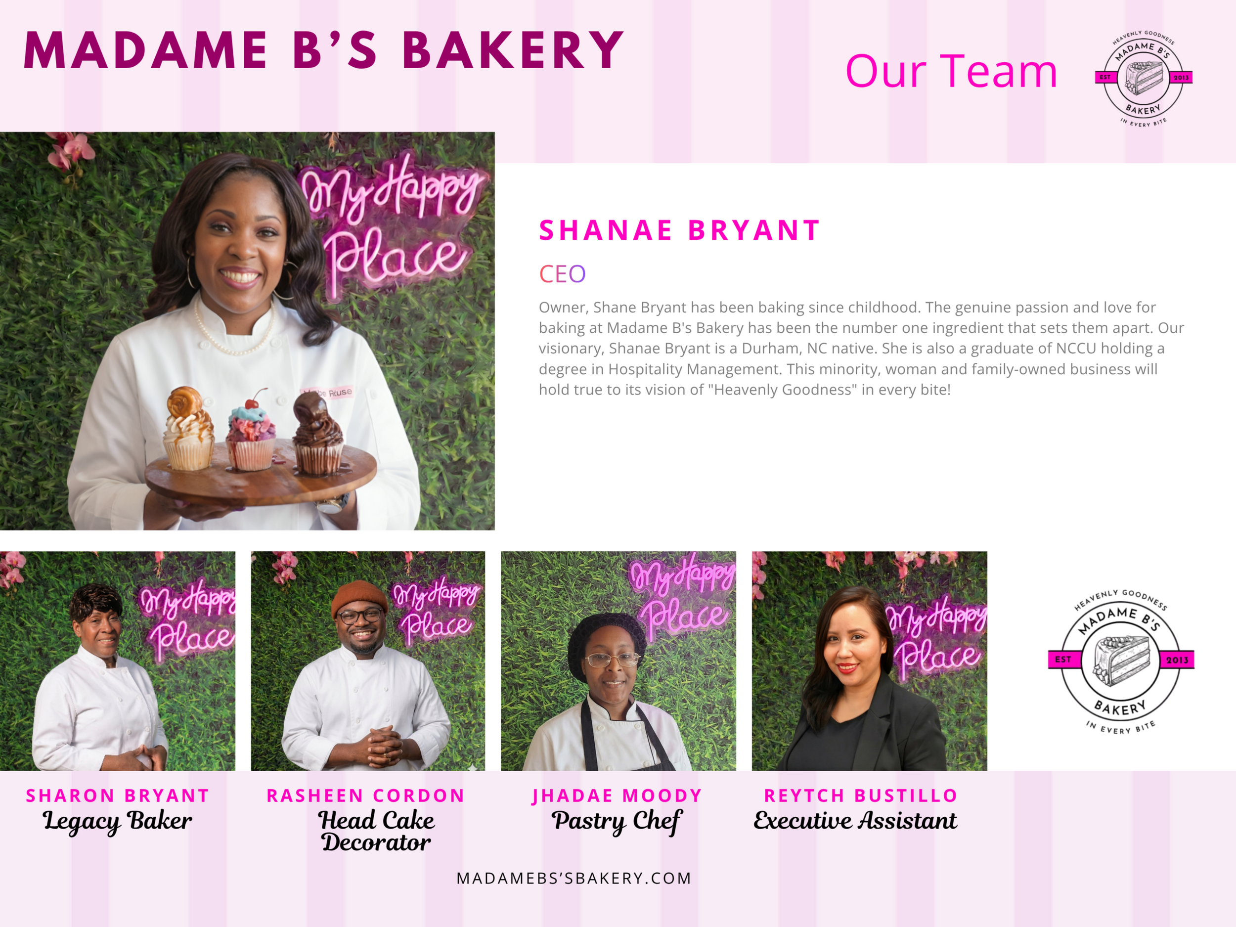 Platters – Madame B's Bakery